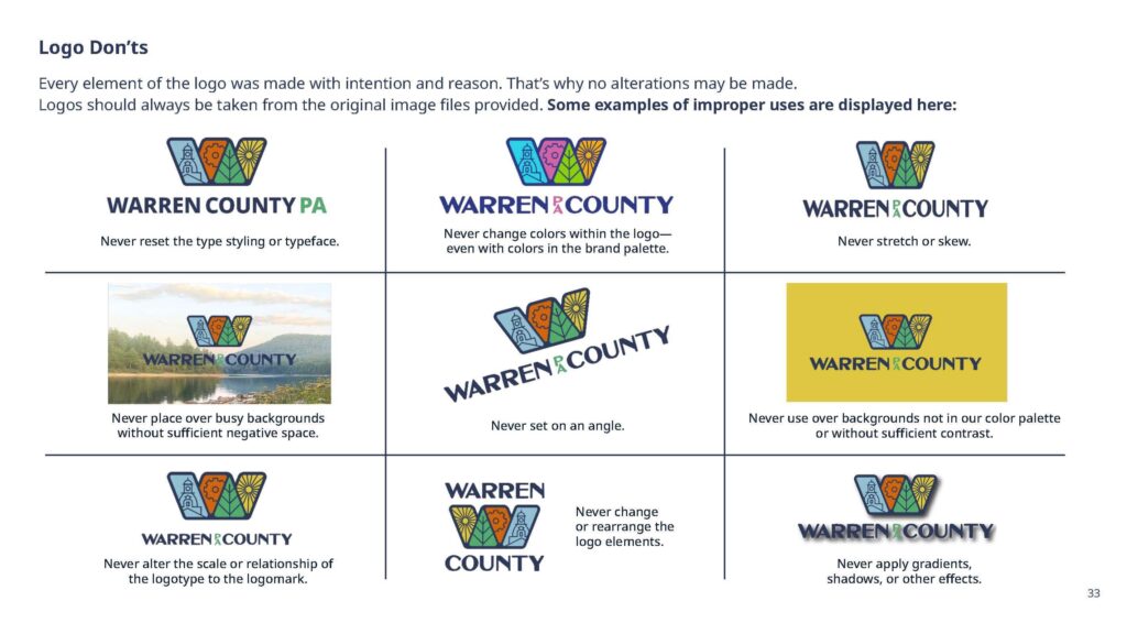 Brand Toolkit - Warren County, PA